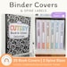 Tropical Fruits and Berries Binder Cover, 10 Printable & Editable ...