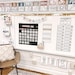 Classroom Calendar and Weather Display SPOTTY BOHO Classroom Deccor ...