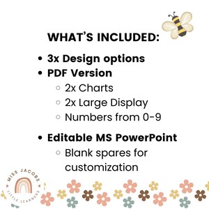 Place Value Posters Bulletin Board Display | Daisy Gingham Neutral Math ...