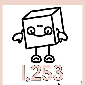 CALM COLORS Place Value Posters | Math Posters | Modern Rainbow ...