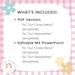 Editable Classroom Newsletter Template | Daisy Gingham Pastels ...