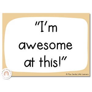 Modern Growth Mindset Display | Daisy Gingham Pastels Classroom Decor ...