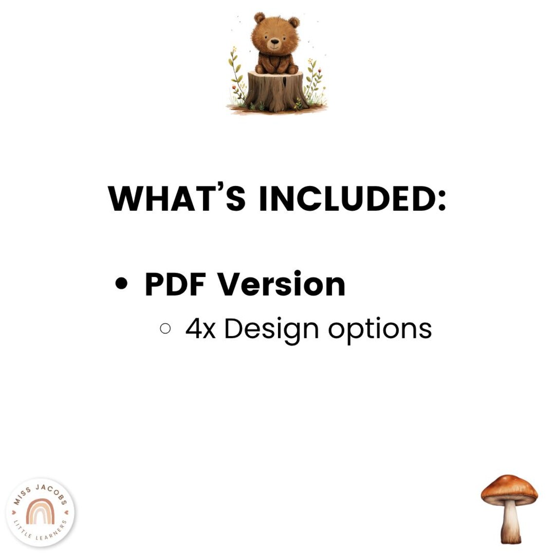 Woodland 1–12 Skip Counting Posters, Printable Multiples Posters ...