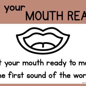 NEUTRAL Decoding Reading Strategy Posters Boho Color Palette | Etsy