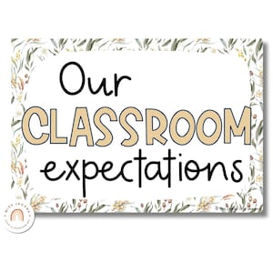 Classroom Rules Posters for Classroom Management | Australiana ...