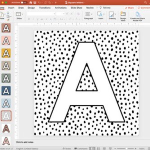Bulletin Board Lettering Pack | Editable | BOHO & MESSY DOTS | Neutral ...