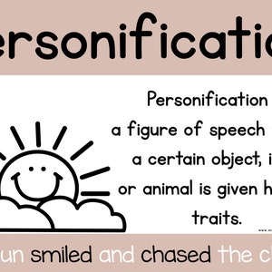 Figurative Language Posters | BOHO VIBES | Desert Neutral Decor ...