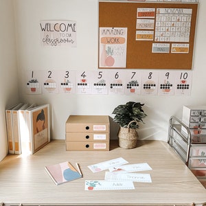 BOHO VIBES Bulletin Board Banners | Neutral Classroom Bunting ...