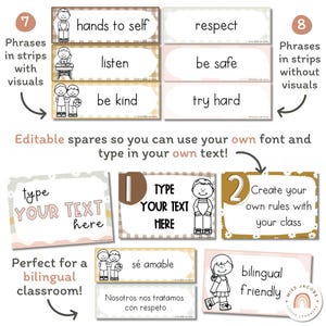 Classroom Rules Posters and Classroom Management Slips | Daisy Gingham ...