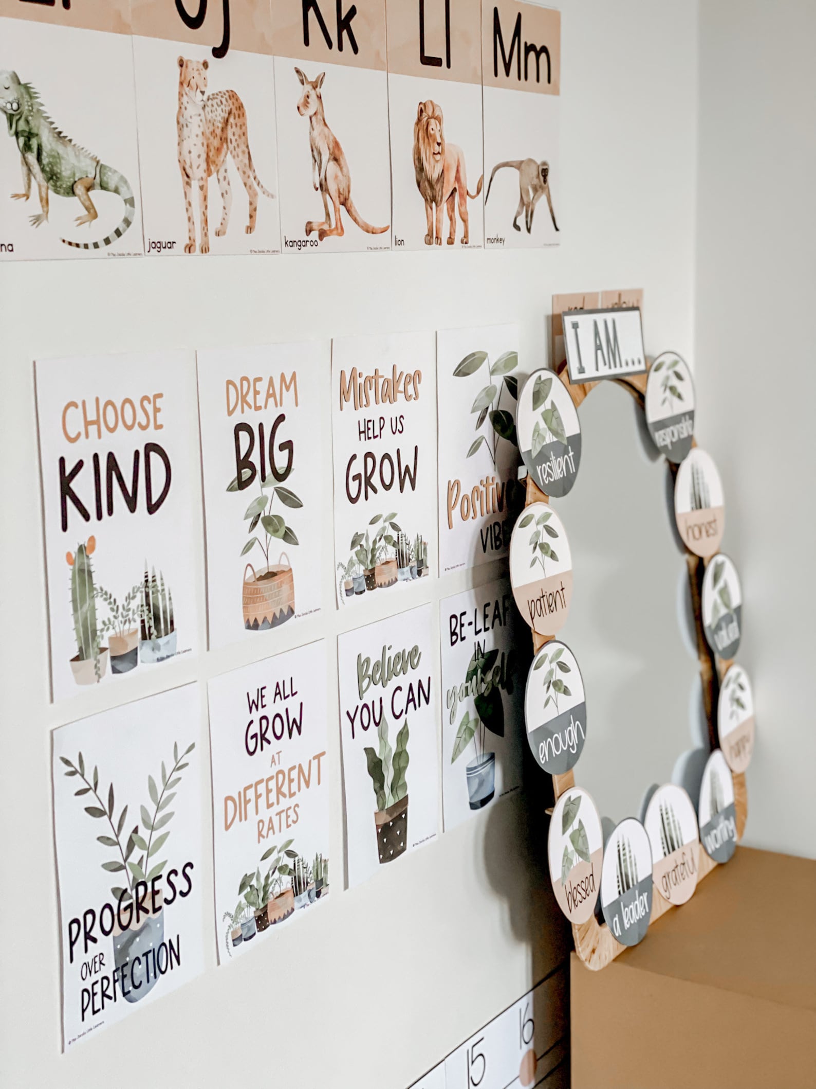 Affirmation Station Labels | BOHO PLANTS | Positive Affirmations for ...