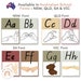 Australiana Auslan Alphabet Posters | Modern Aussie Classroom Decor - Etsy