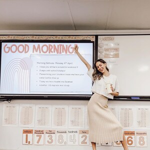 BOHO VIBES Editable Classroom Posters | Desert Neutral Classroom Decor ...