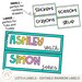 RAINBOW Editable Tray Labels, Classroom Labels & Name Tags Bundle ...