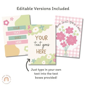 Motivational Classroom Posters Growth Mindset Bulletin Board Daisy ...