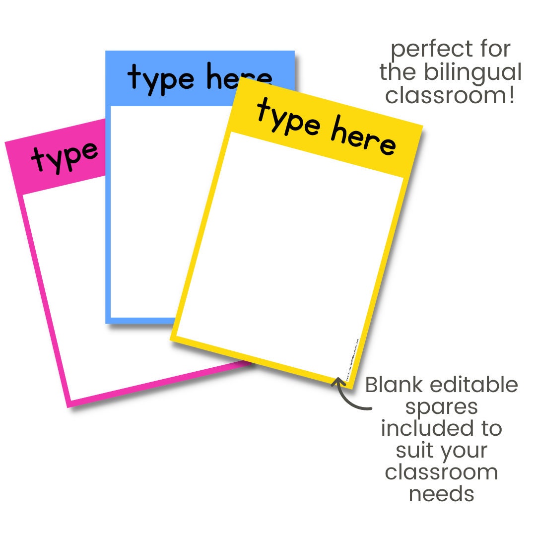 Times Tables Posters RAINBOW BRIGHTS Classroom Decor - Etsy