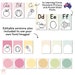 Alphabet Posters Daisy Gingham Pastels Classroom Decor Editable - Etsy