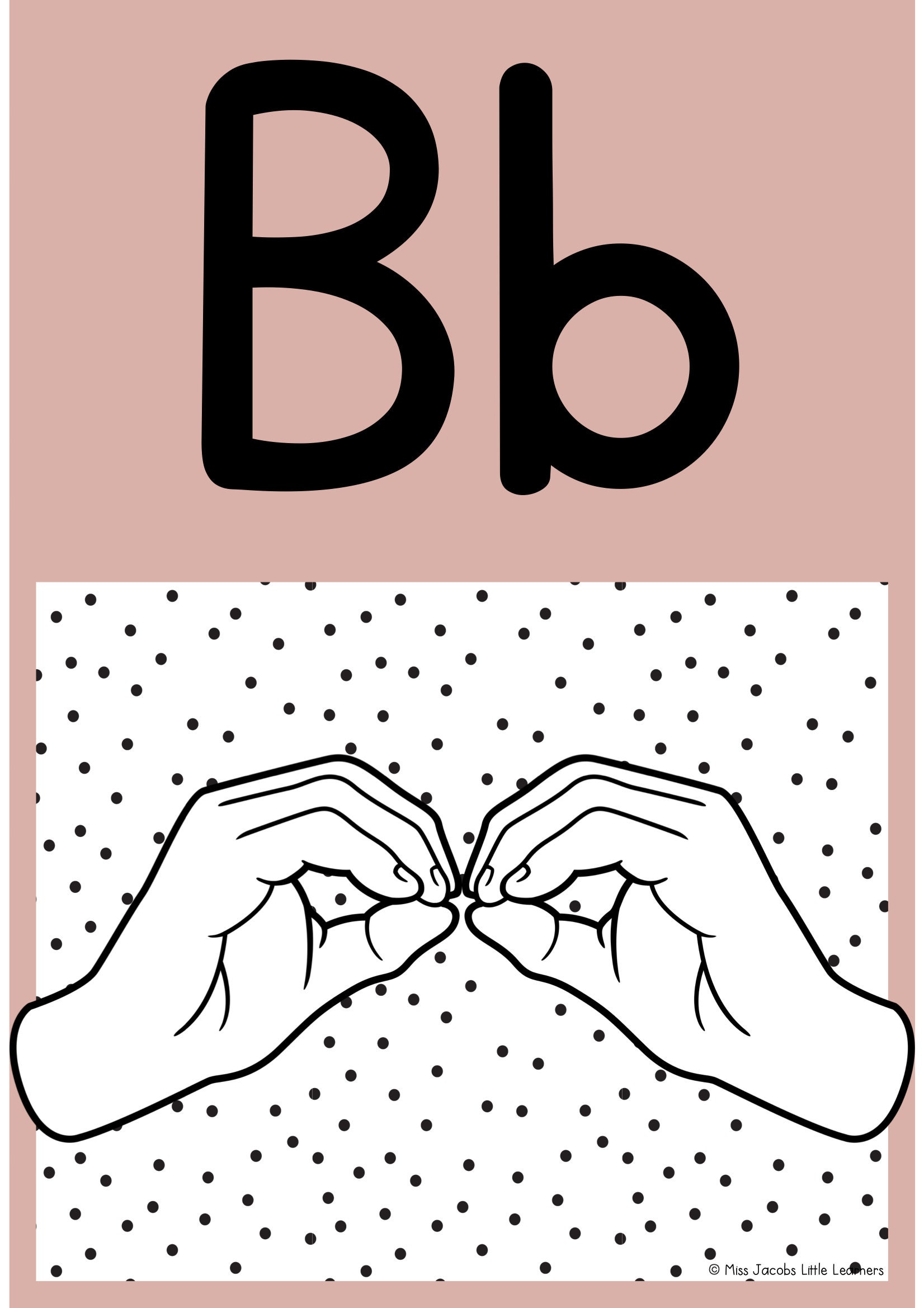 Auslan Alphabet Posters BOHO RAINBOW Spotty Boho Classroom - Etsy