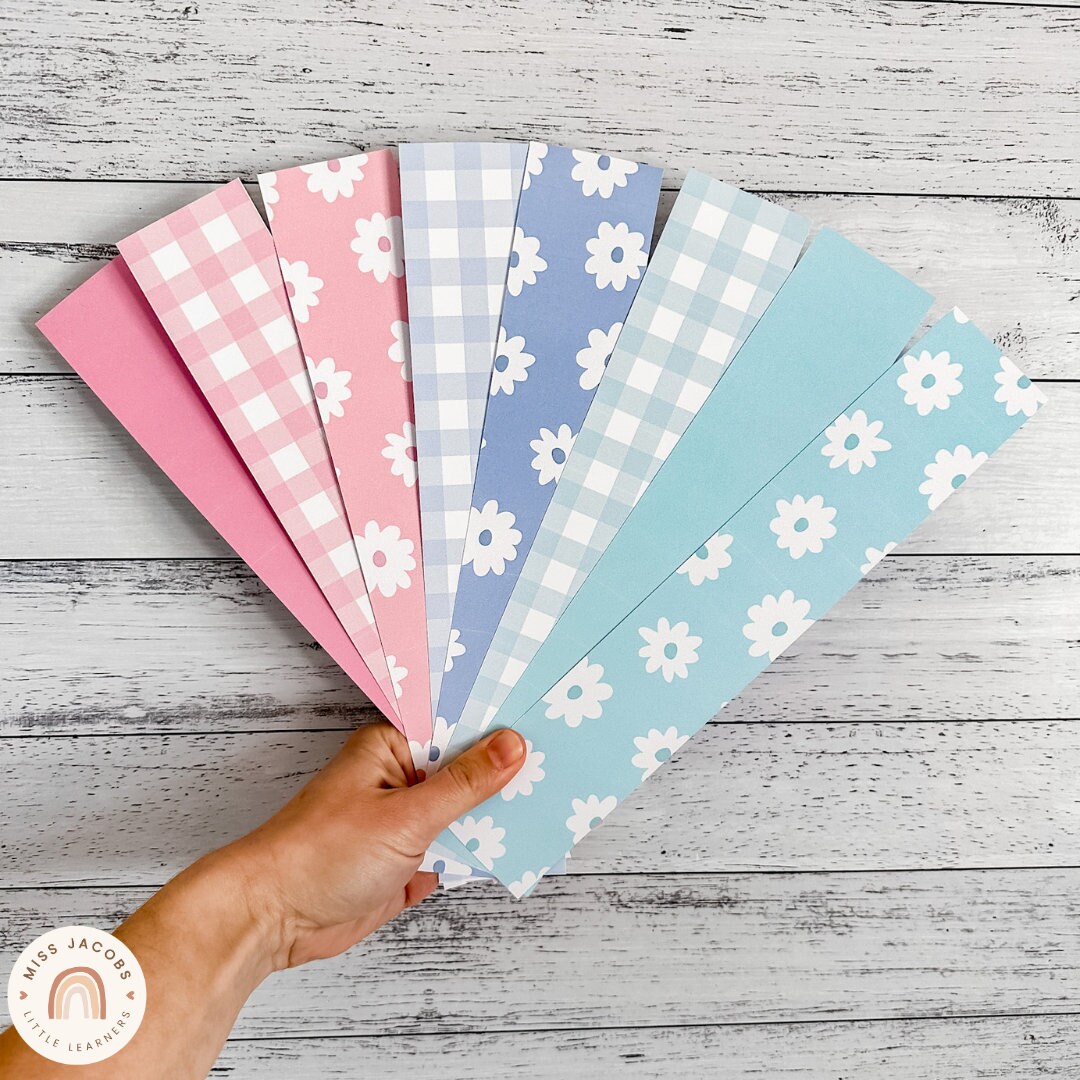 Bulletin Board Borders | Daisy Gingham Pastels Classroom Decor ...