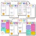 Classroom Newsletter Templates Editable Simple Brights Classroom Theme ...