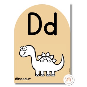 Alphabet Posters | Daisy Gingham Pastels Classroom Decor | Editable - Etsy