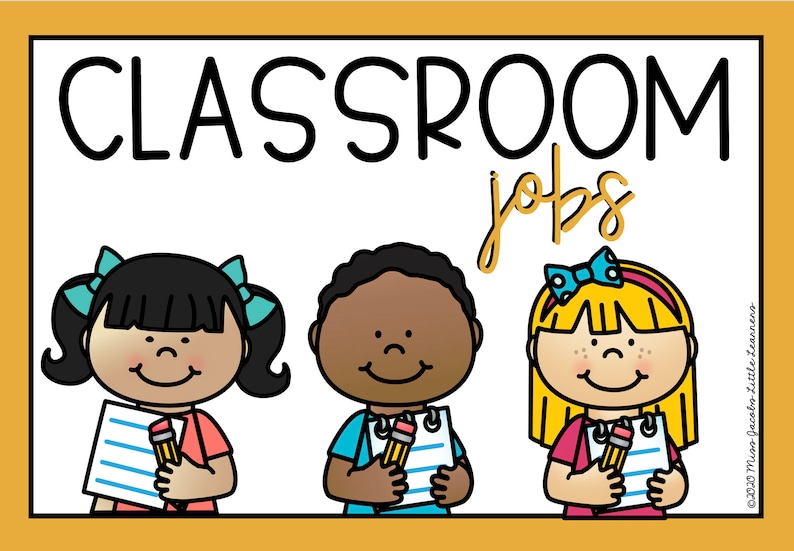 BOHO RAINBOW Classroom Jobs Display Editable Neutral - Etsy