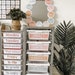 Teacher Trolley Labels | 10 Drawer Cart Labels | SPOTTY BOHO | Editable ...