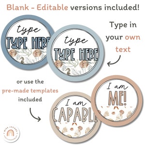 Affirmation Station, Modern Ocean Theme, Positive Affirmation Cards ...