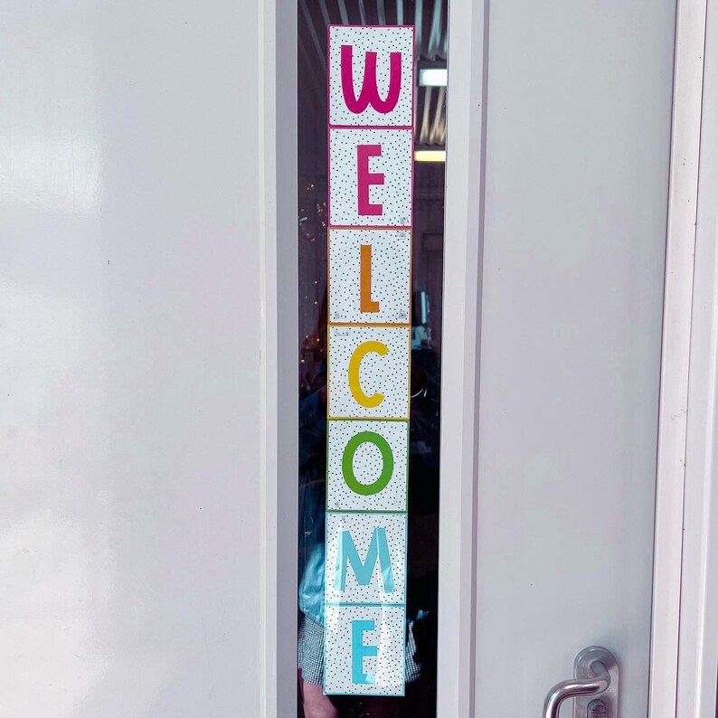 Bulletin Board Lettering Pack SPOTTY BRIGHTS Classroom Decor - Etsy