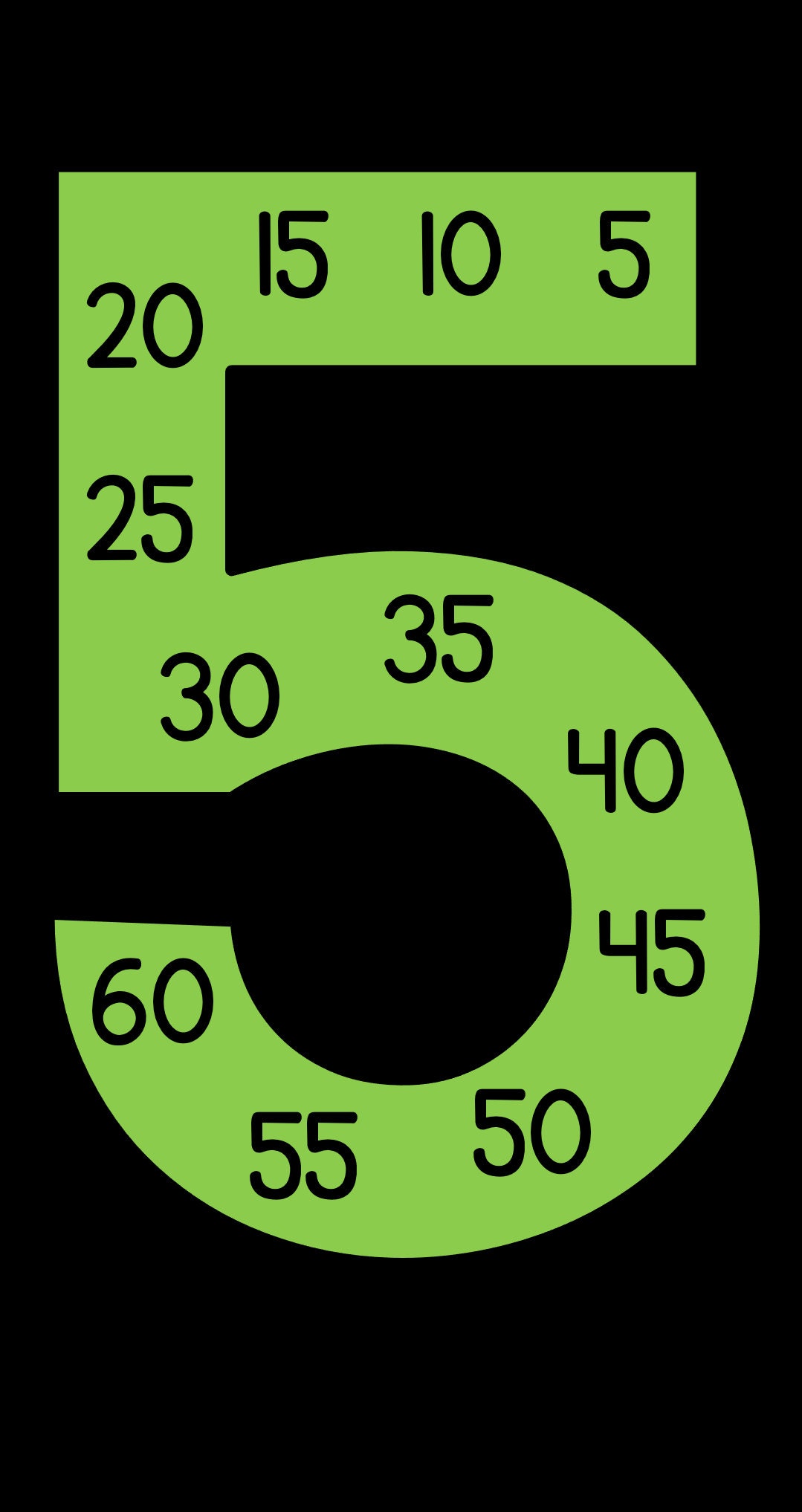 RAINBOW BRIGHTS Skip Counting Large Number Display | Rainbow Classroom ...