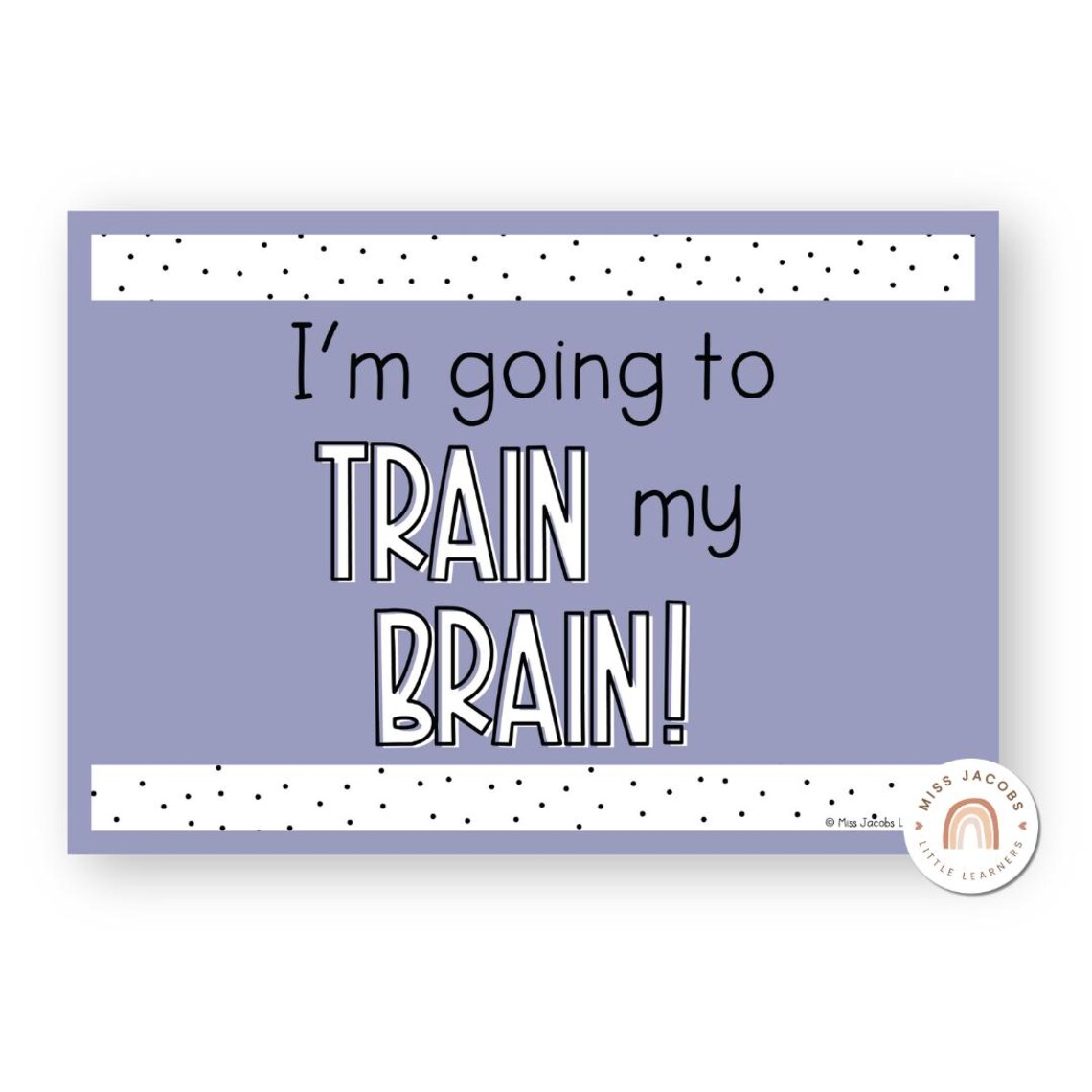 SPOTTY PASTELS Growth Mindset Posters | Muted Rainbow Classroom Decor ...