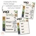 Rustic Boho Plants Voice Noise Level Display EDITABLE - Etsy