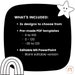 Classroom Number Line Display With Negatives Black Basics Classroom ...