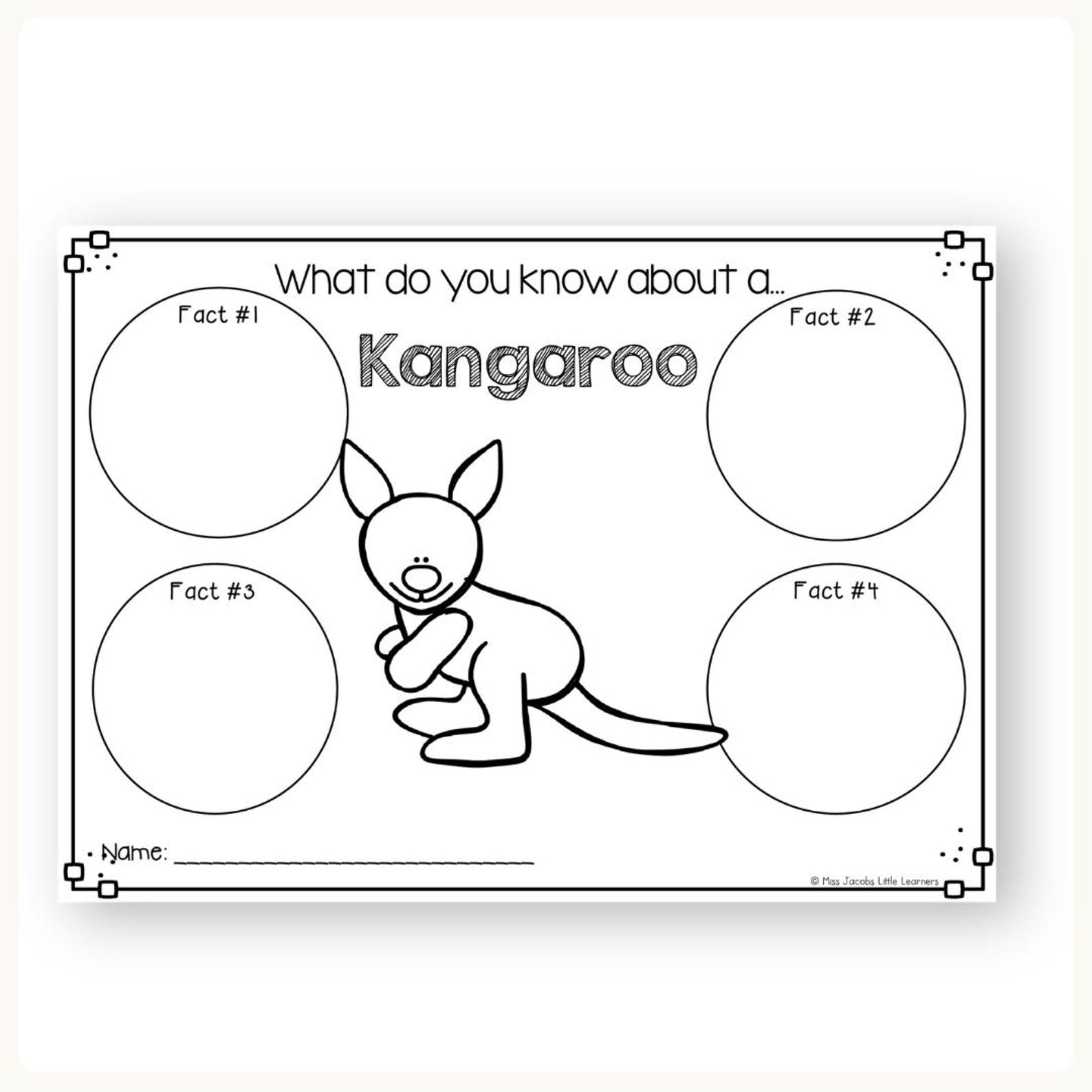 Australian Animals Thematic Unit: Living Things Science Inquiry & Non ...