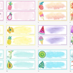 TROPICAL Classroom Labels and Student Name Plates | Editable | Tropical ...