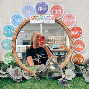 Affirmation Station | SPOTTY BRIGHTS | EDITABLE - Etsy