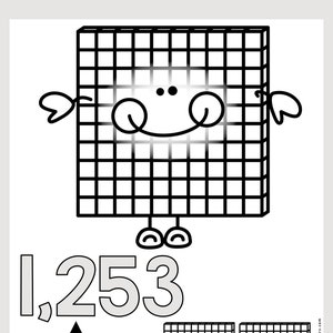 CALM COLORS Place Value Posters | Math Posters | Modern Rainbow ...