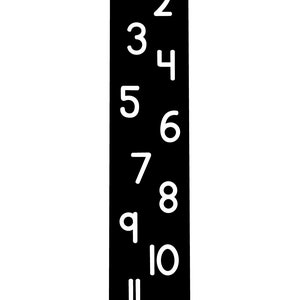 Skip Counting Large Number Display | Black Basics Classroom Decor - Etsy