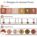 BOHO VIBES Classroom Number Line Display With Negatives | Desert ...