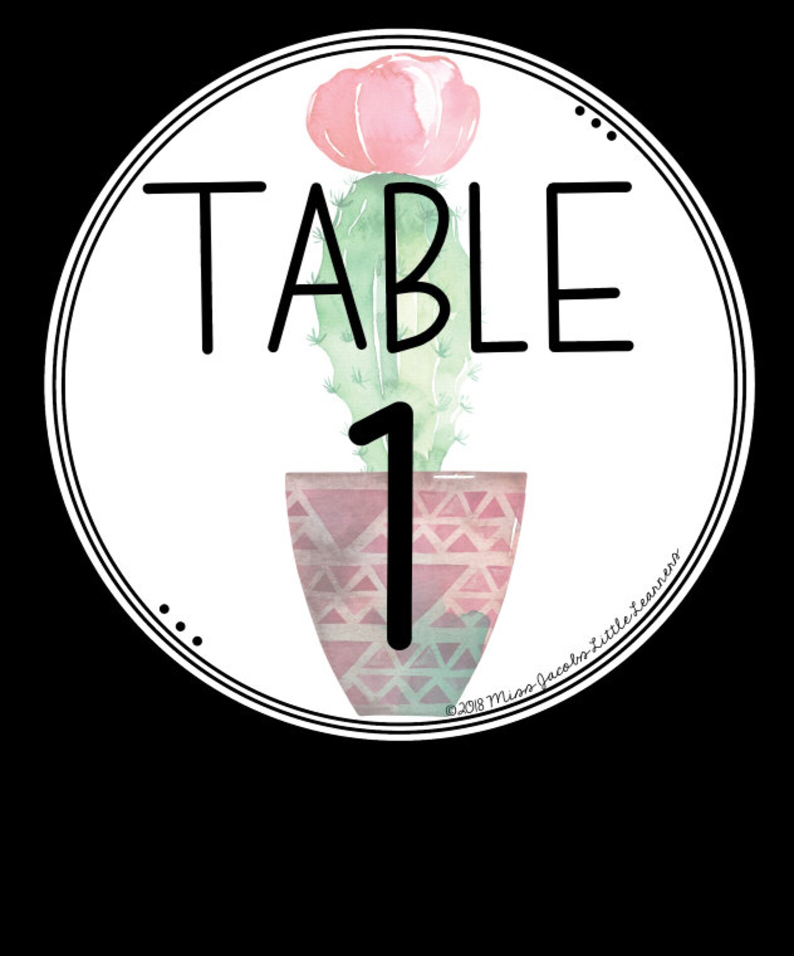 CACTUS and Succulent Classroom Decor Bundle | Etsy