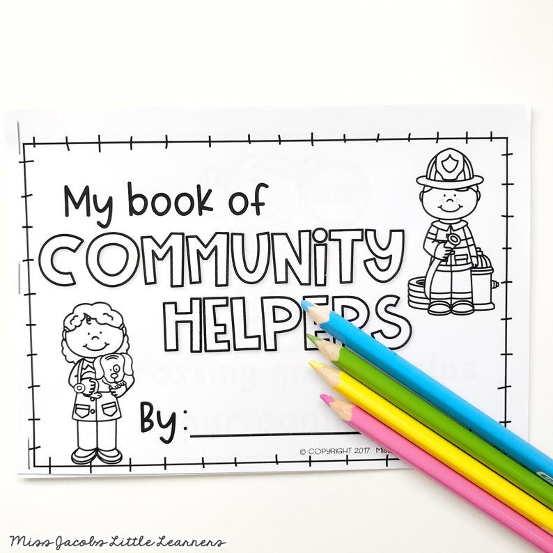 Community Helpers Thematic Unit | Great for Distance Learning and Home ...