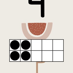 BOHO VIBES Number Posters | Ten Frames | Desert Neutral Classroom Decor ...