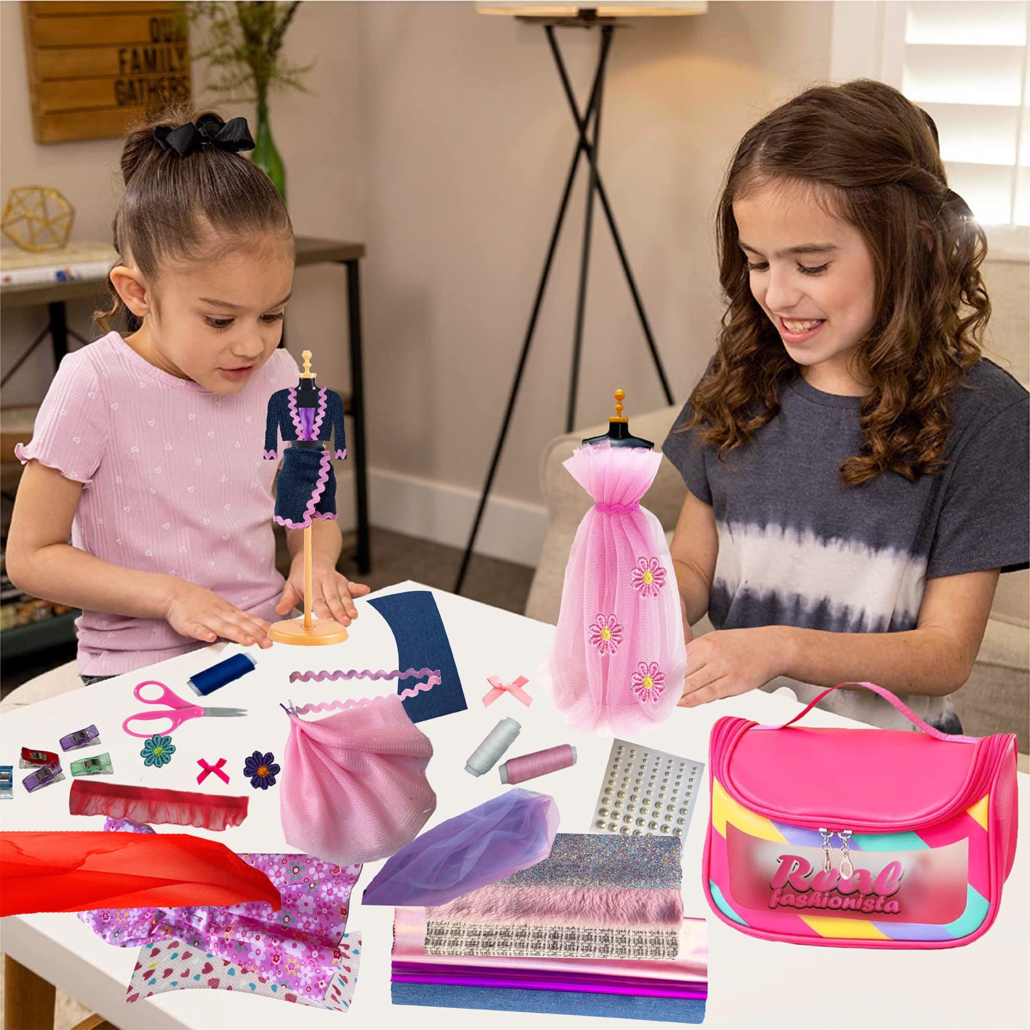 Fashion Designer Kit for Girls, DIY Arts & Crafts Kits for Girls ...