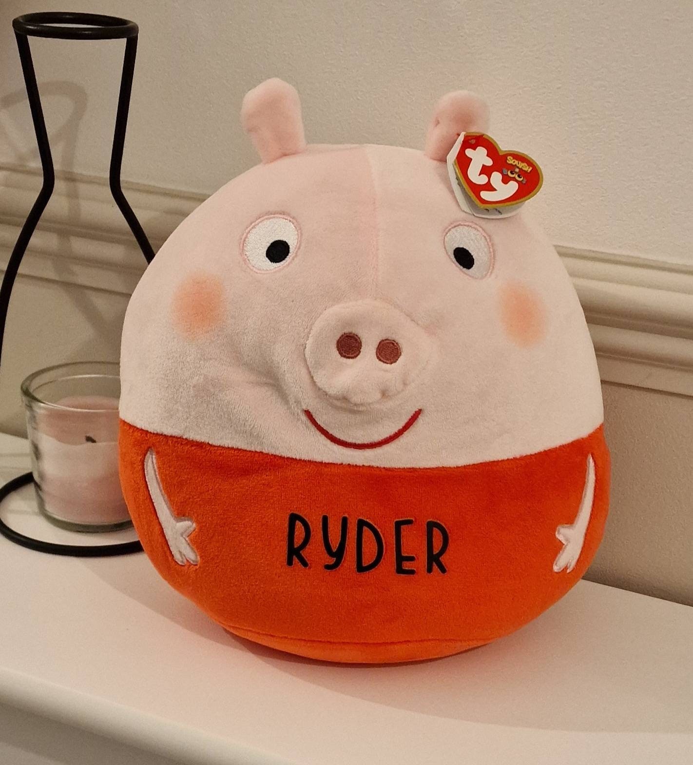 Personalised Peppa Pig Squish A Boo, Squishy, Peppa Pig, George Pig ...
