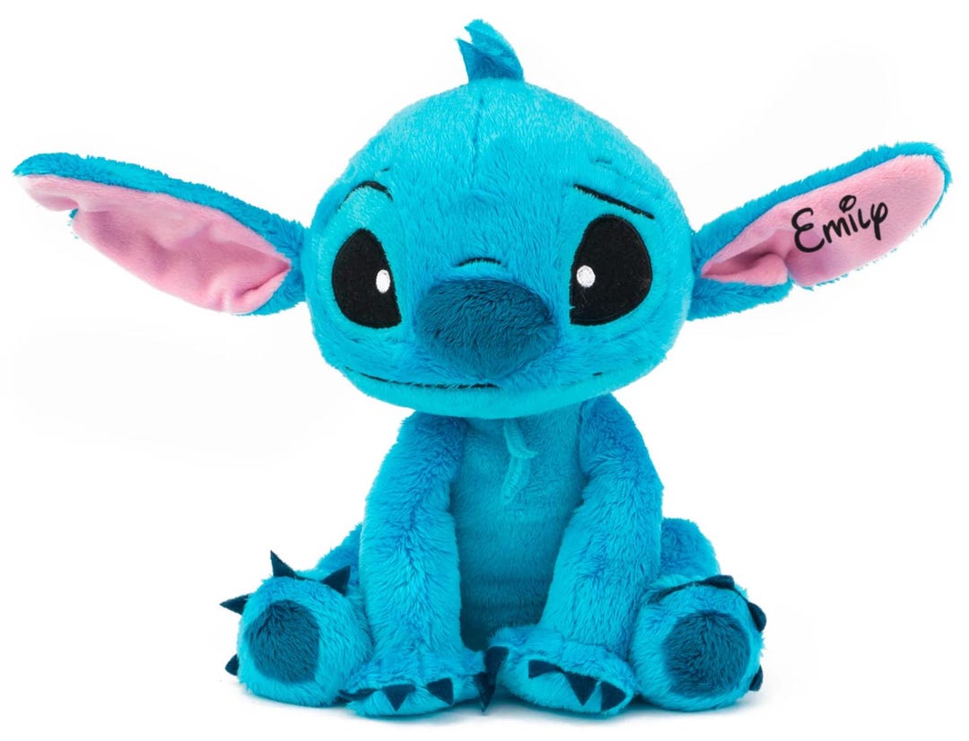 Personalised Stitch Teddy, Lilo and Stitch, My First Teddy, Happy ...