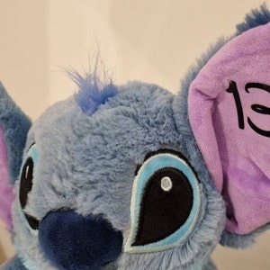 Personalised Stitch Teddy, Lilo and Stitch, My First Teddy, Happy ...