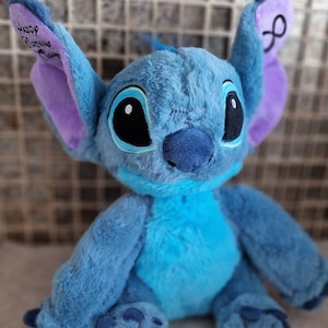 Personalised Stitch Teddy, Lilo and Stitch, My First Teddy, Happy ...