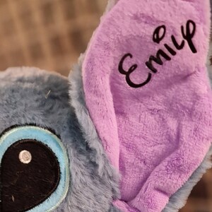 Personalised Stitch Teddy, Lilo and Stitch, My First Teddy, Happy ...