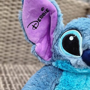 Personalised Stitch Teddy, Lilo and Stitch, My First Teddy, Happy ...