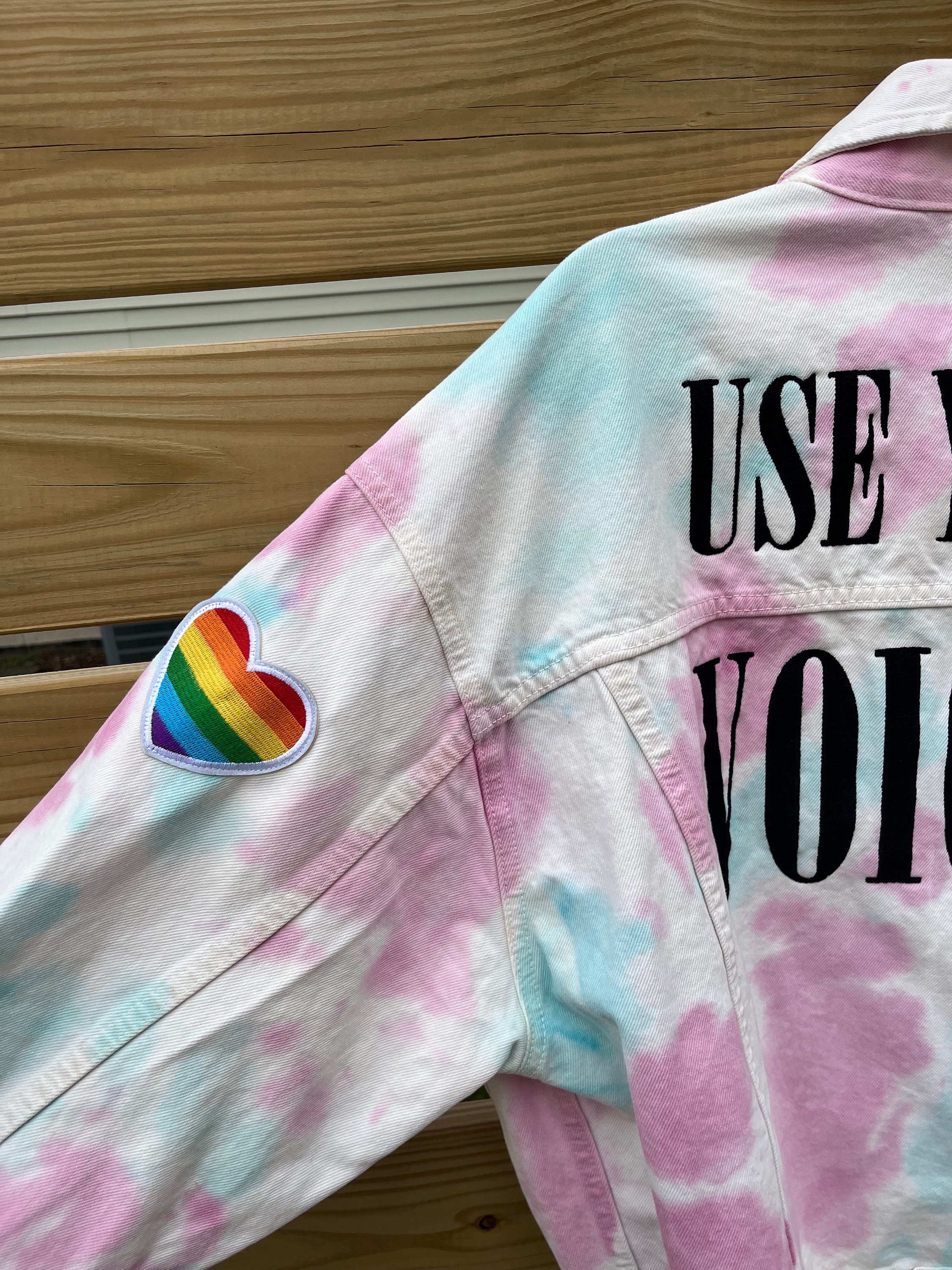 Levi’s Pride Oversized Trucker Jacket Use Your Voice - Etsy