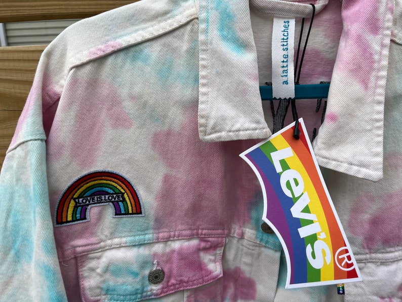 Levi’s Pride Oversized Trucker Jacket Use Your Voice - Etsy